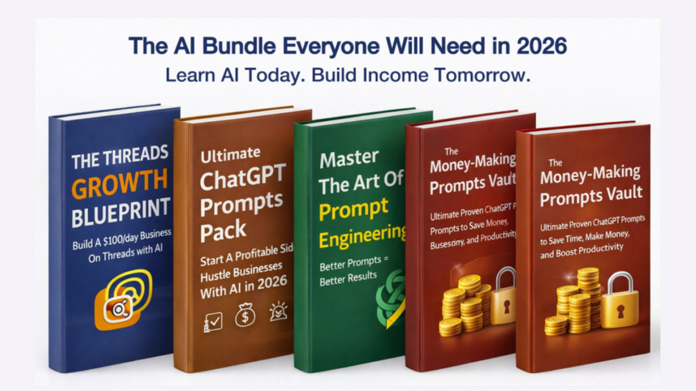 (Beginner-level) The AI Bundle Everyone Will Need in 2026