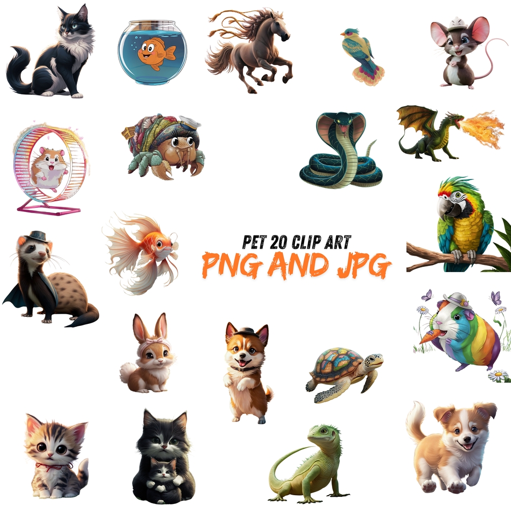 Pet Clip Art (20)