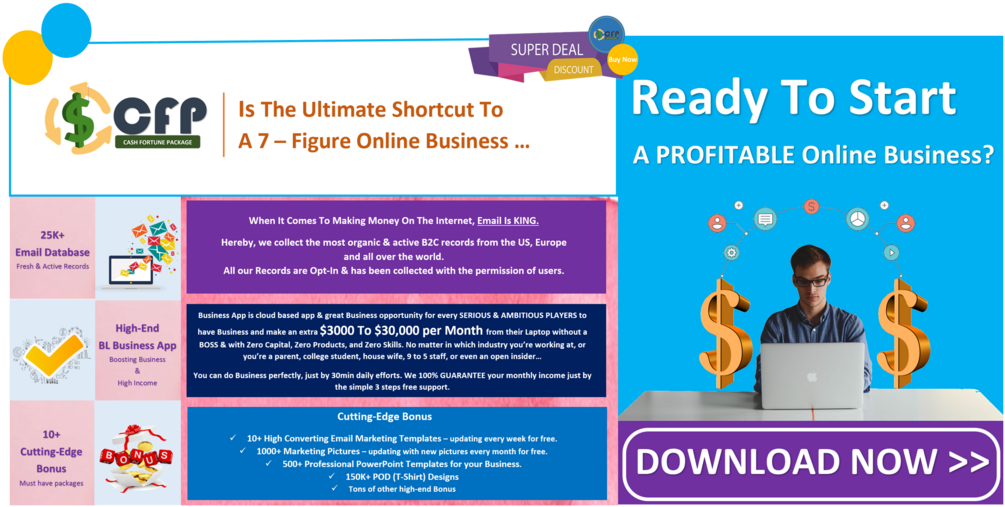 CFP Package | Fortune Cash Tips | Make Money Online Assets | Online ...
