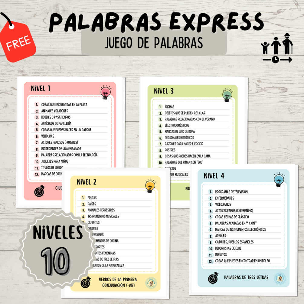 🔠 🚀 Palabras Express - Batalla de Palabras