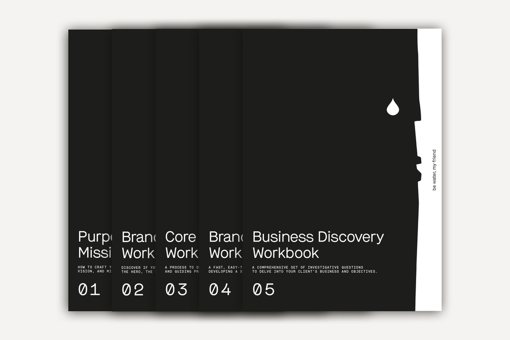 be water, my friend 5-Pack Brand Workbooks Bundle