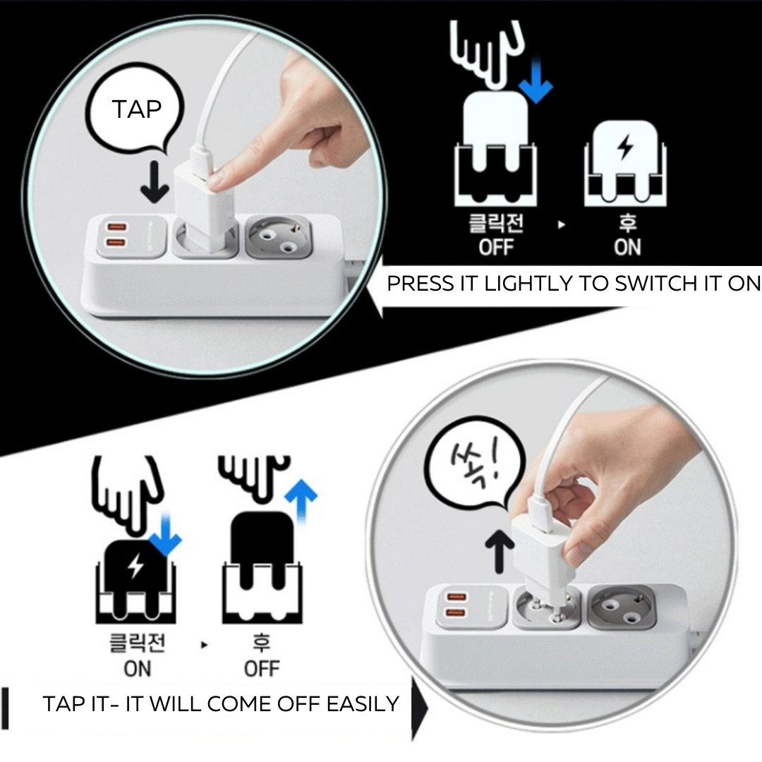 Owl Click Tap / 3-4 outlet / ROSE GOLD