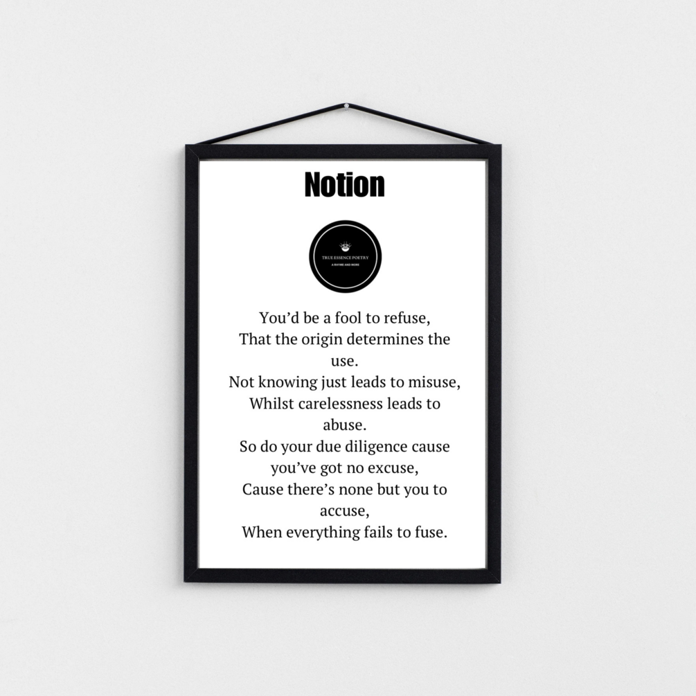 Notion Poem