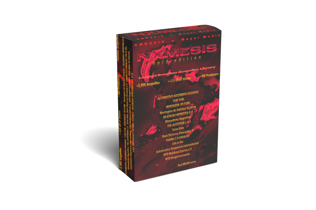 NXMESIS Brazilian Acapellas Kit [GOLDEN EDITION]