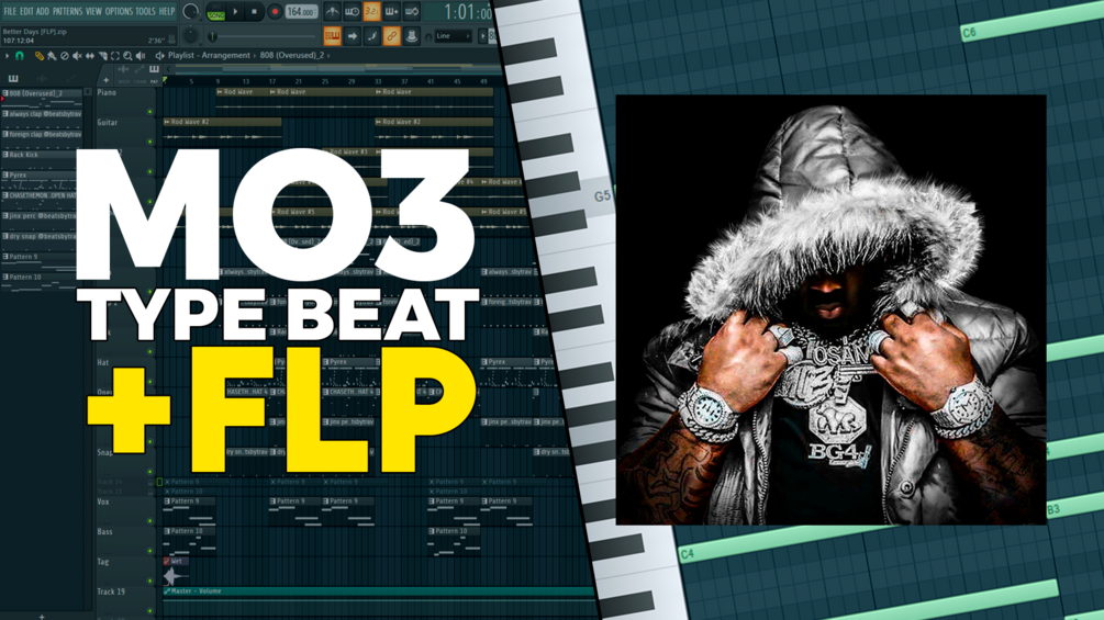 MO3 X Rod Wave Type Beat - "Better Days"