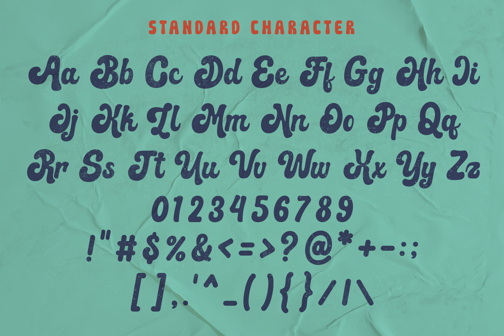 Sunday Rainbow Font Duo