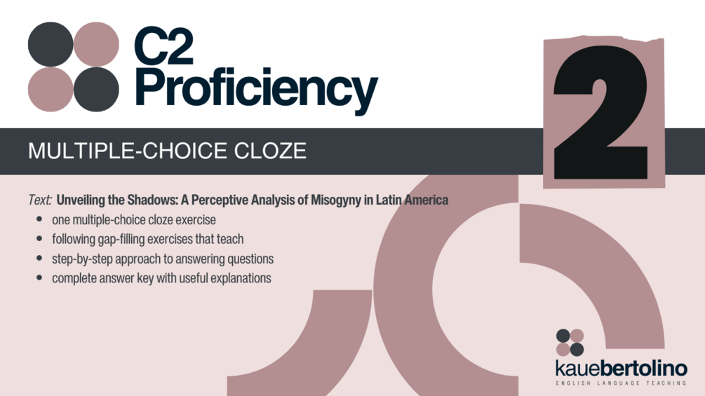 C2 Proficiency - Multiple-Choice Cloze 2