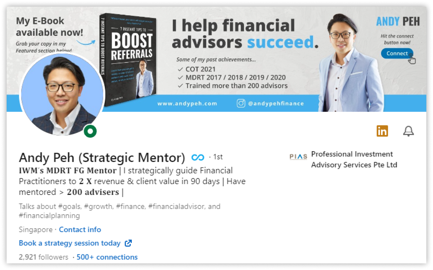 Insider Info: How Our Client Andy Grew His Brand Influence on LinkedIn ...