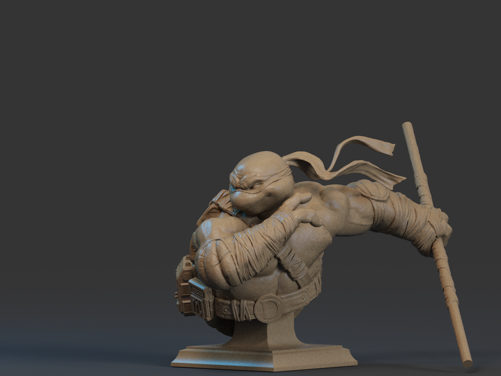 Donatello Bust 3D Print