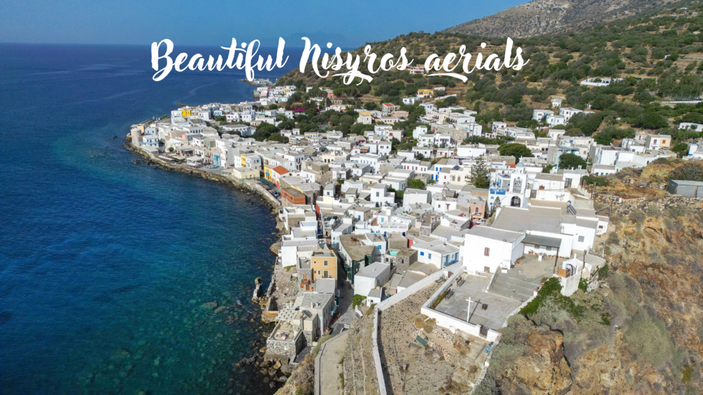 Beautiful Nisyros aerials: 10 Photo Pack