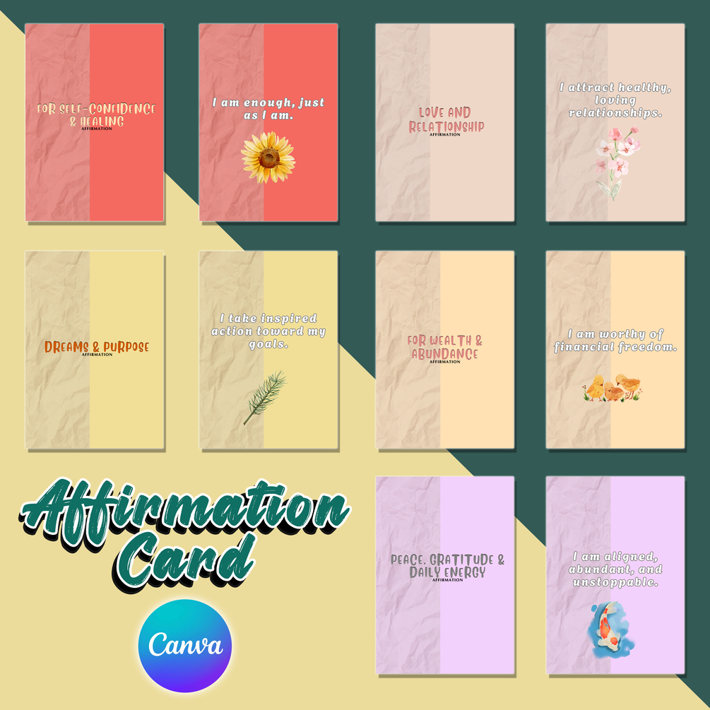 Printable Affirmation Cards