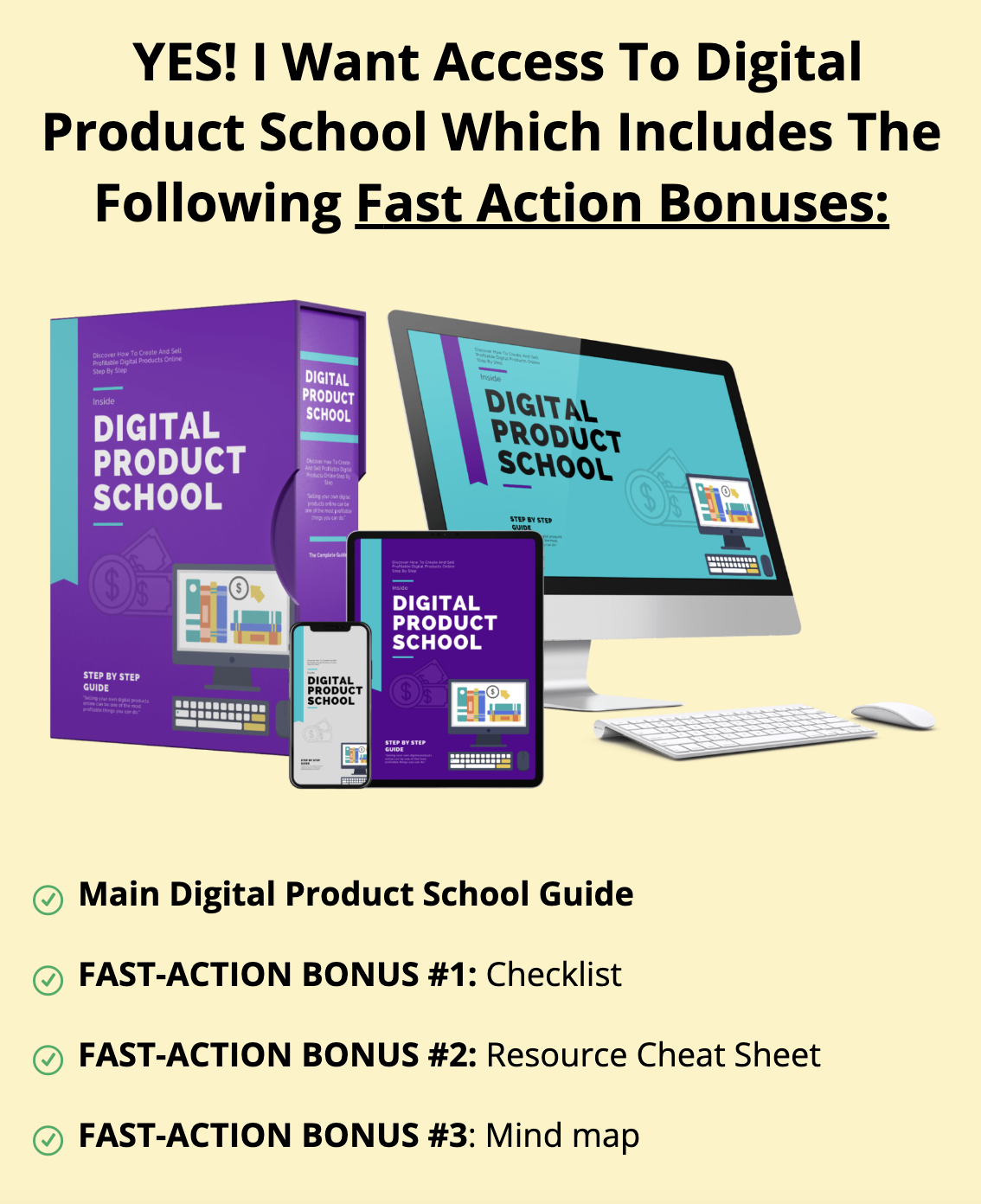 Digital Product School - Make Money Online By Selling Digital Products