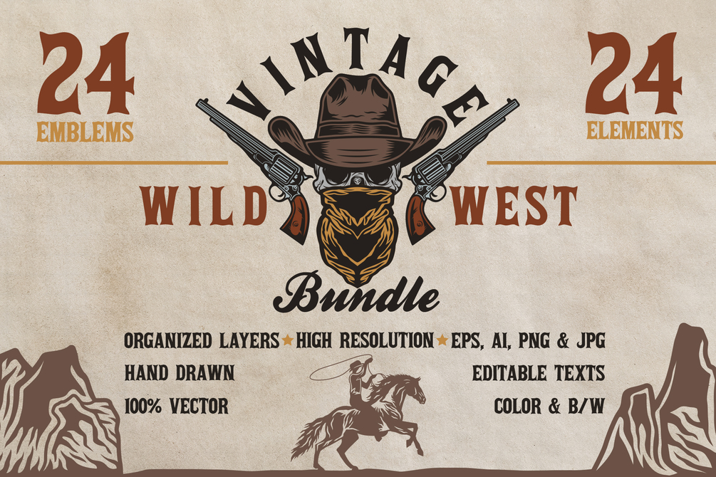 Vintage Wild West Bundle