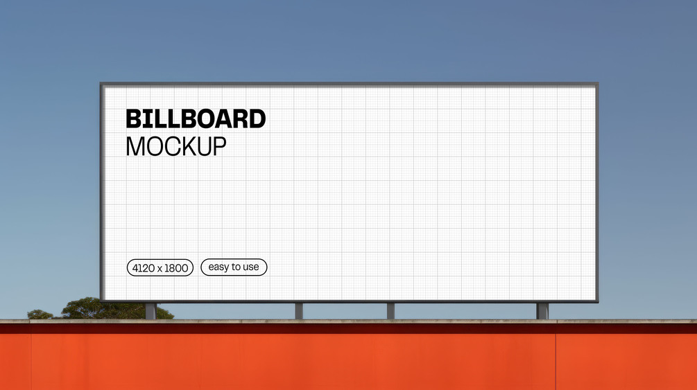 Urban Commercial Billboard Mockup / #61