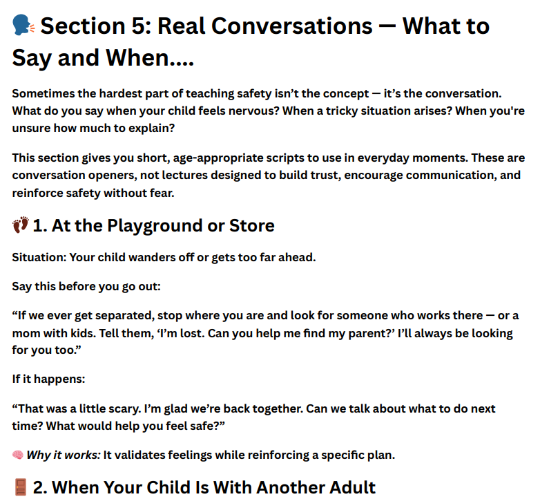 Safe & Sound: A Parent’s Guide to Teaching Safety Through Storytime ...