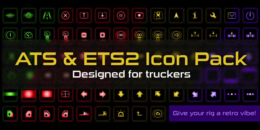 ATS / ETS2 Stream Deck Icons