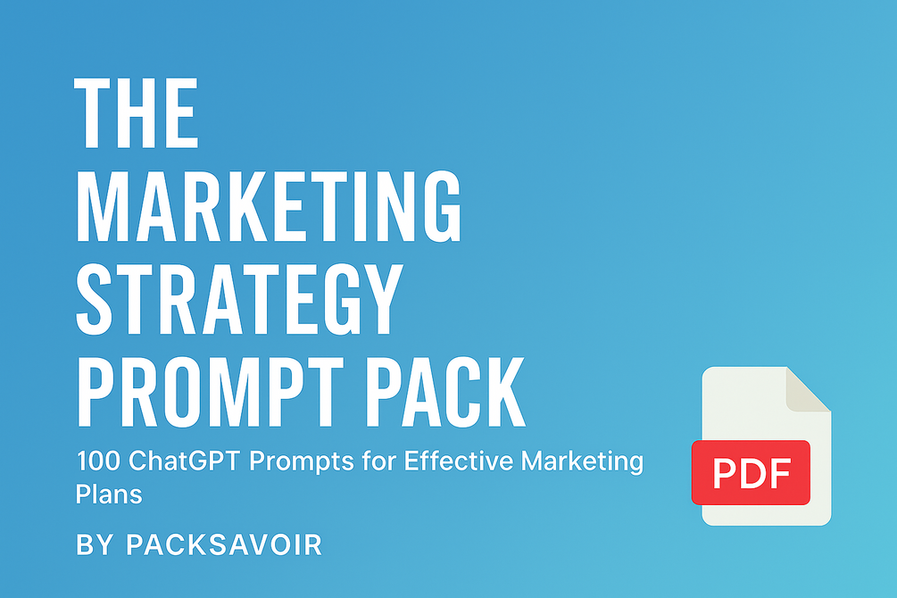 100 Marketing Strategy Prompts