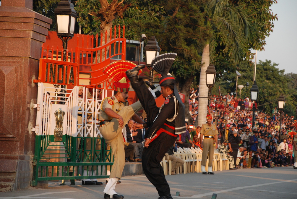 Pakistan-India Border (Wahga Border)