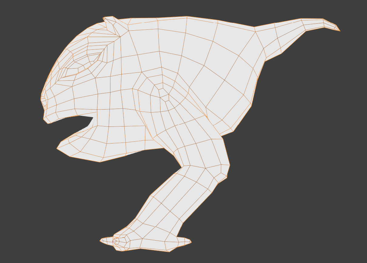 Animated Hound Model - Inspired by Dragon Nest