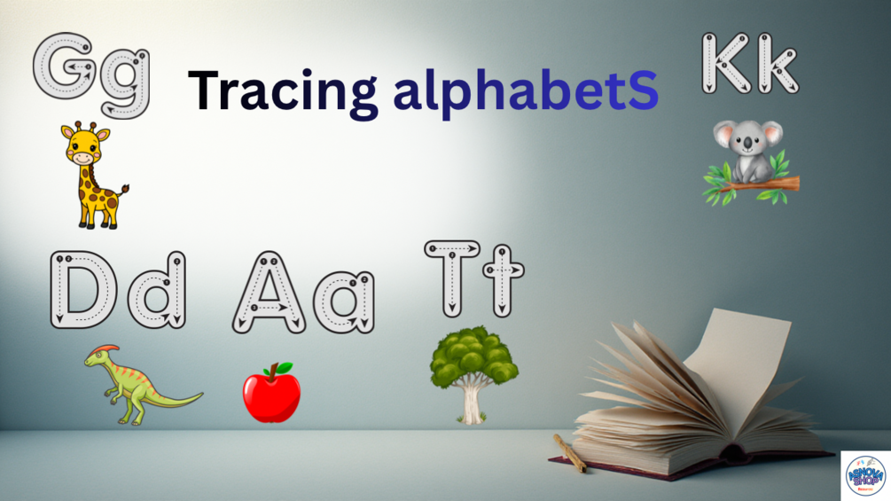 ALPHABET TRACING A–Z Uppercase + Lowercase Practice