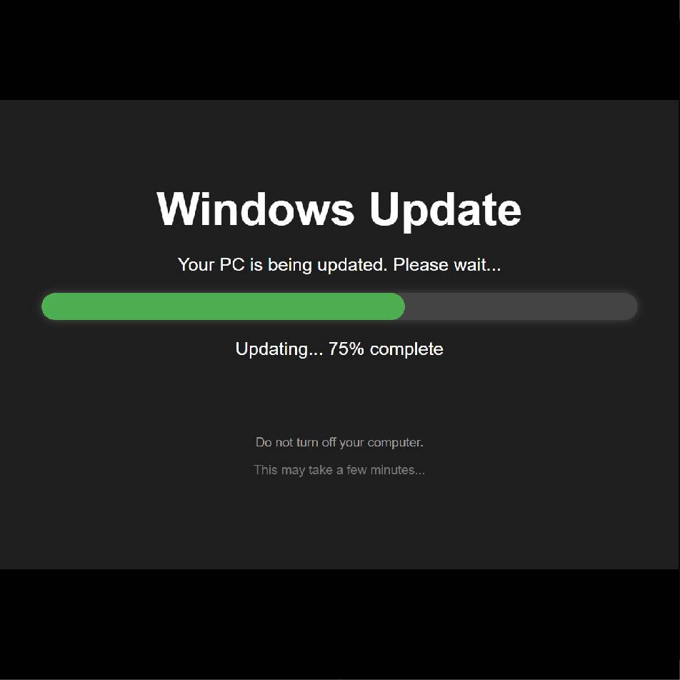 Windows Update Html Prank