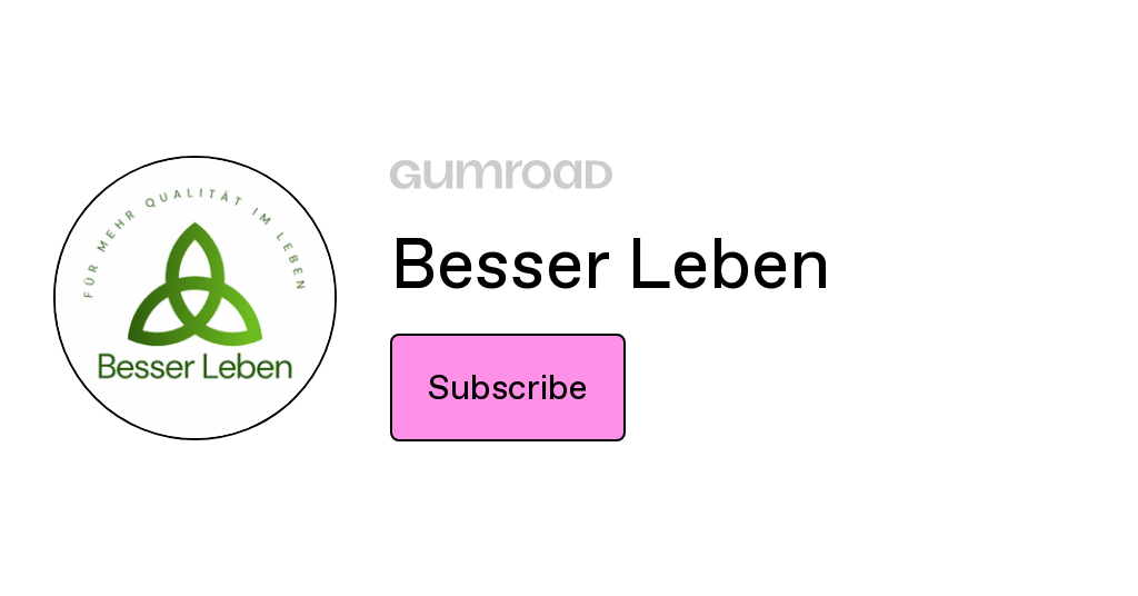 Besser Leben