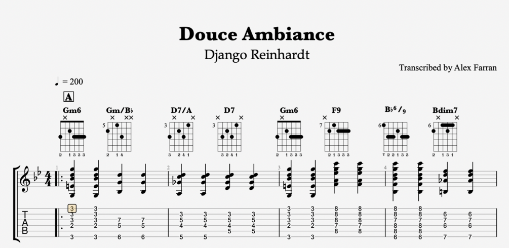 Douce Ambiance - Full Lesson Materials!