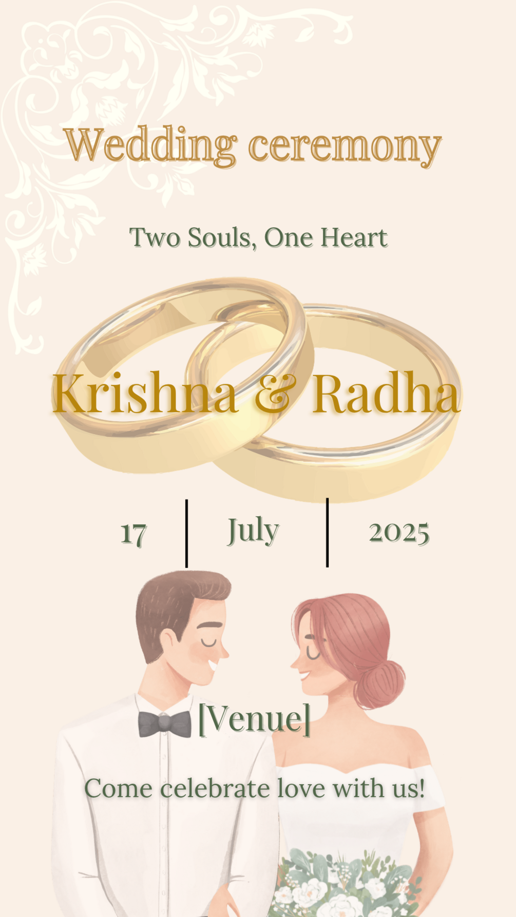 wedding invitations template