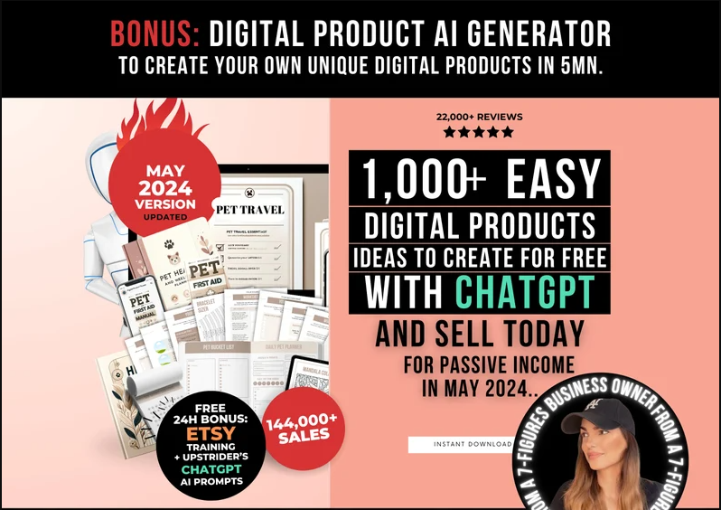 1000 Digital Products Ideas