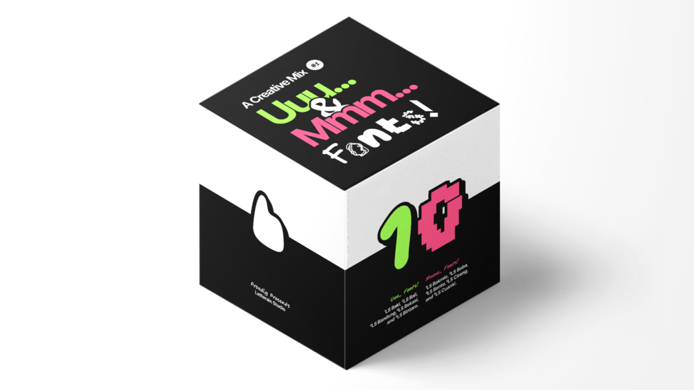 A Creative Mix #1 - 🏞️ Uuu... & 🍱 Mmm... Fonts!