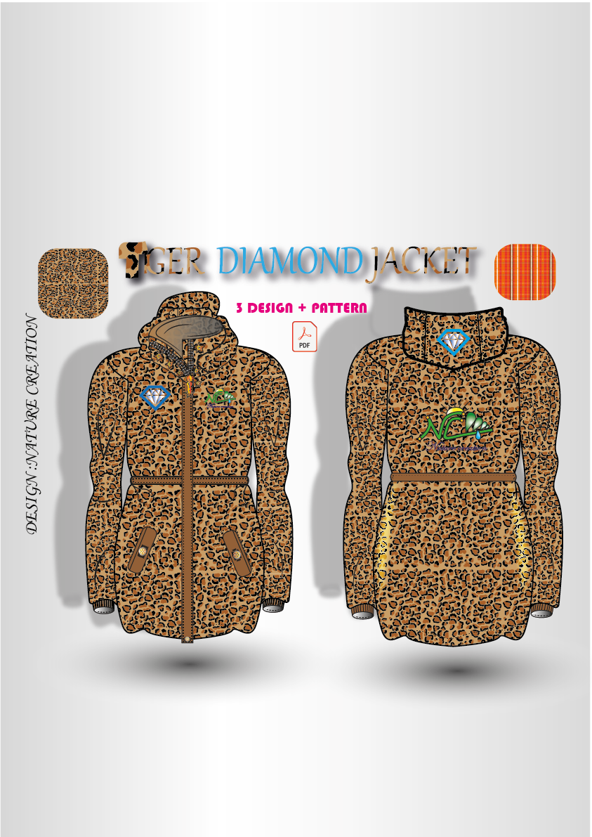 Women Coat Pattern | Women Jacket Pattern | Jacket with Hoodie | Winter ...