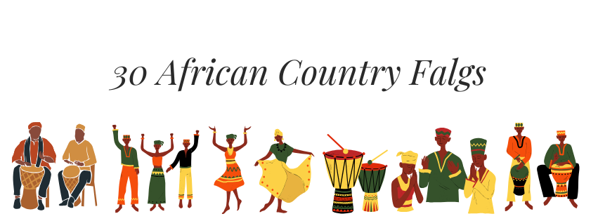 30 Africa Country Flashcards with Flags & Maps