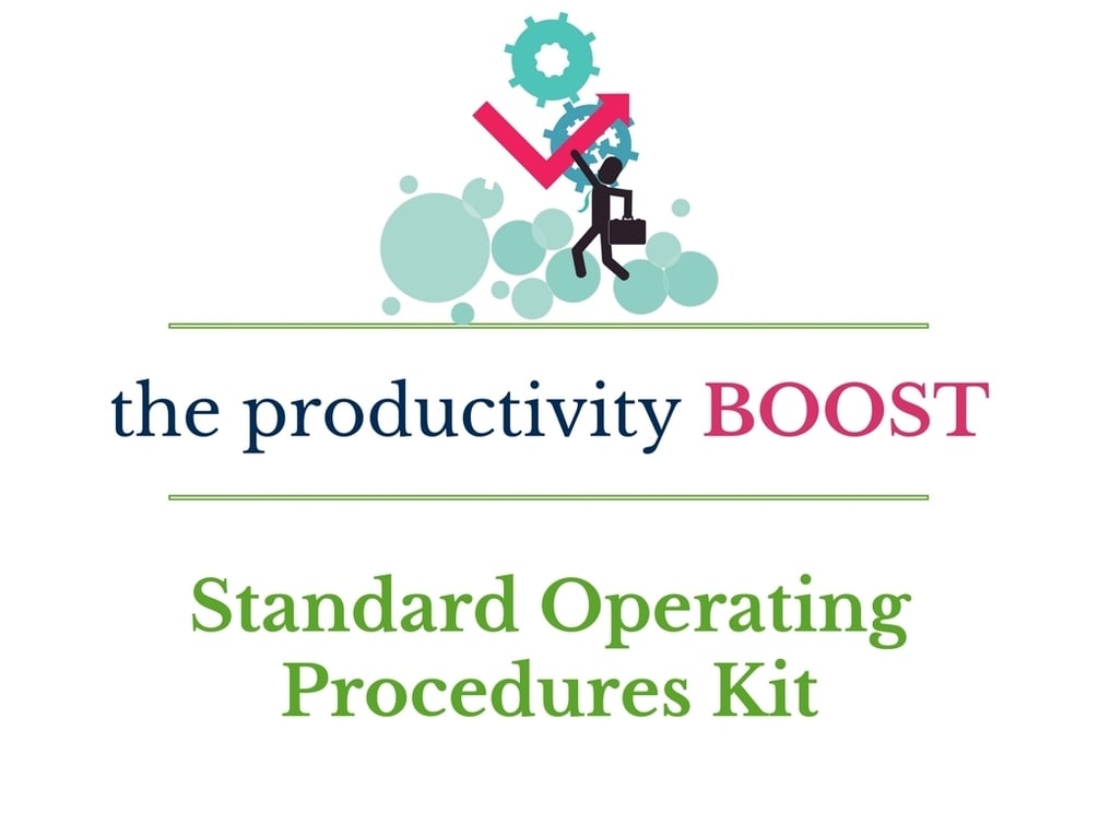 The Productivity BOOST Standard Operating Procedures Kit