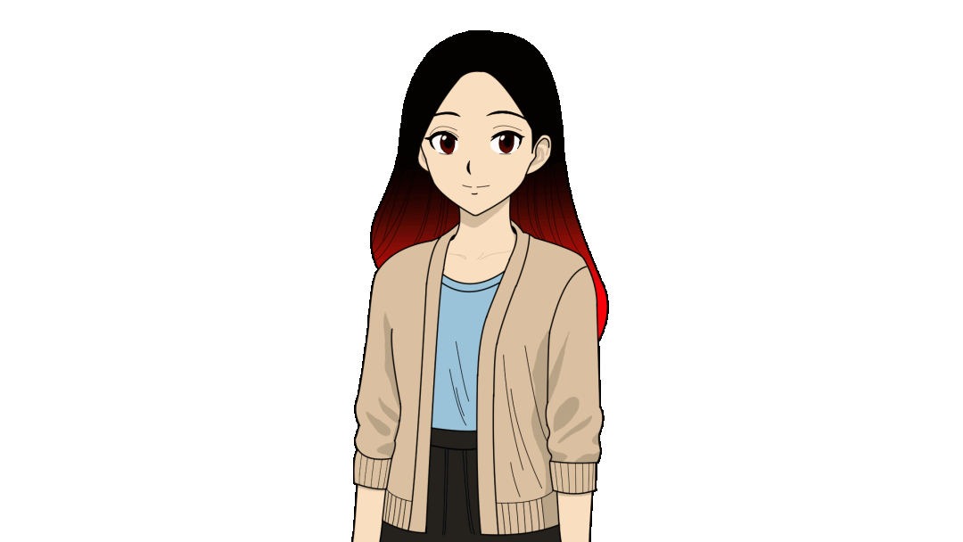 2D Talking Animation – Anime Girl Character "Ima" (MOV + Full Pack)