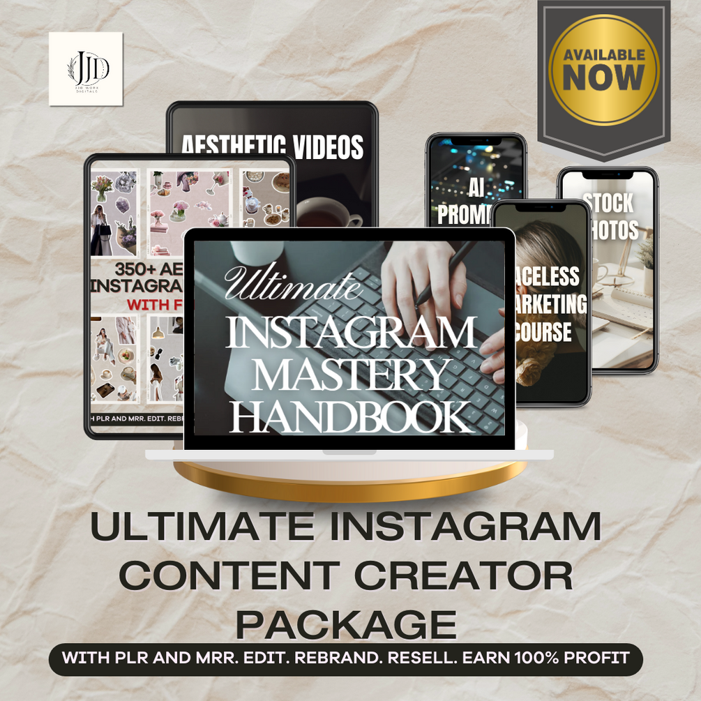 ULTIMATE Instagram Content Creator Package Free Aesthetic stickers ...