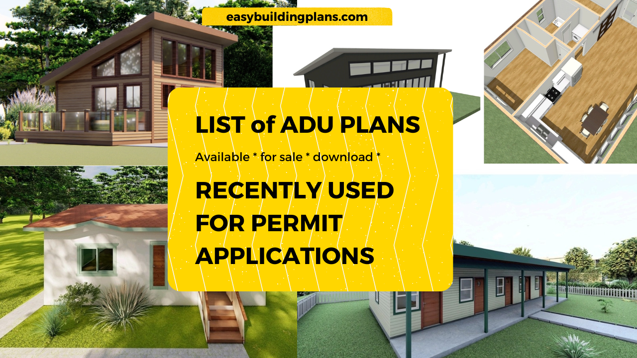 FREE List of Ready-to-Use ADU Plans - easybuildingplans