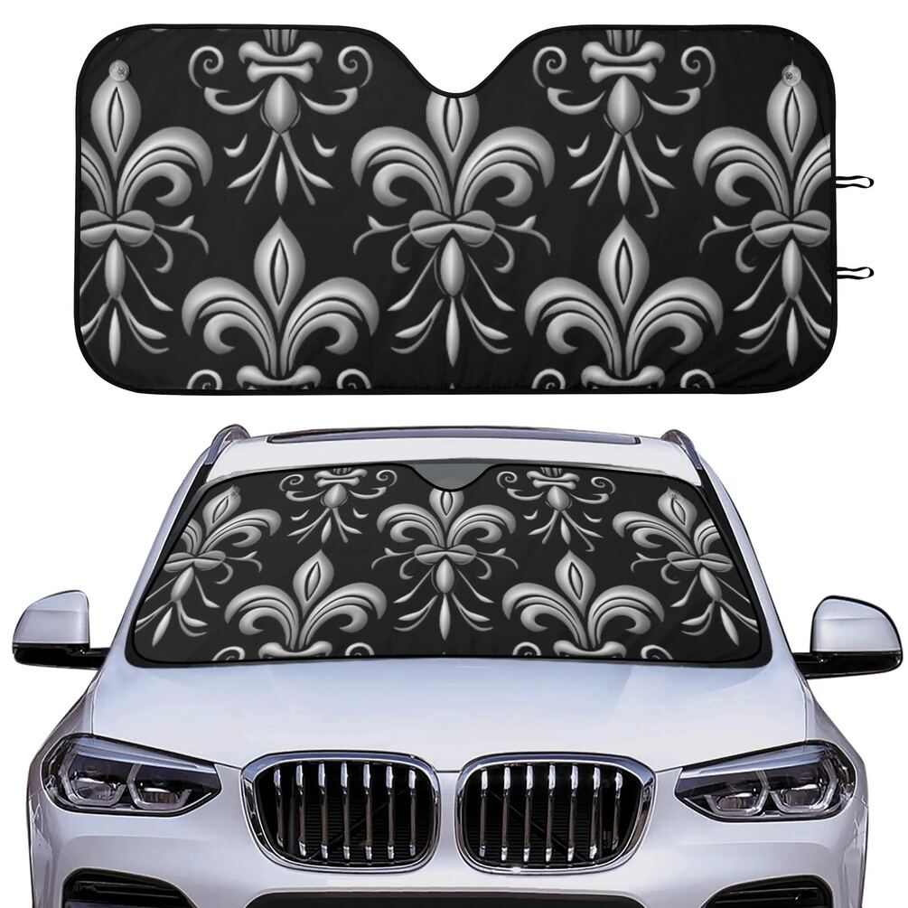 Gothic Car Windshield Sunshade P-4 - Stylish and Effective Interior ...