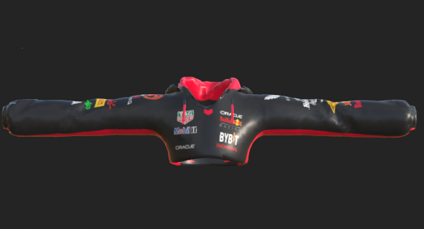 RedBull Racing Croptop disko rexouium texture