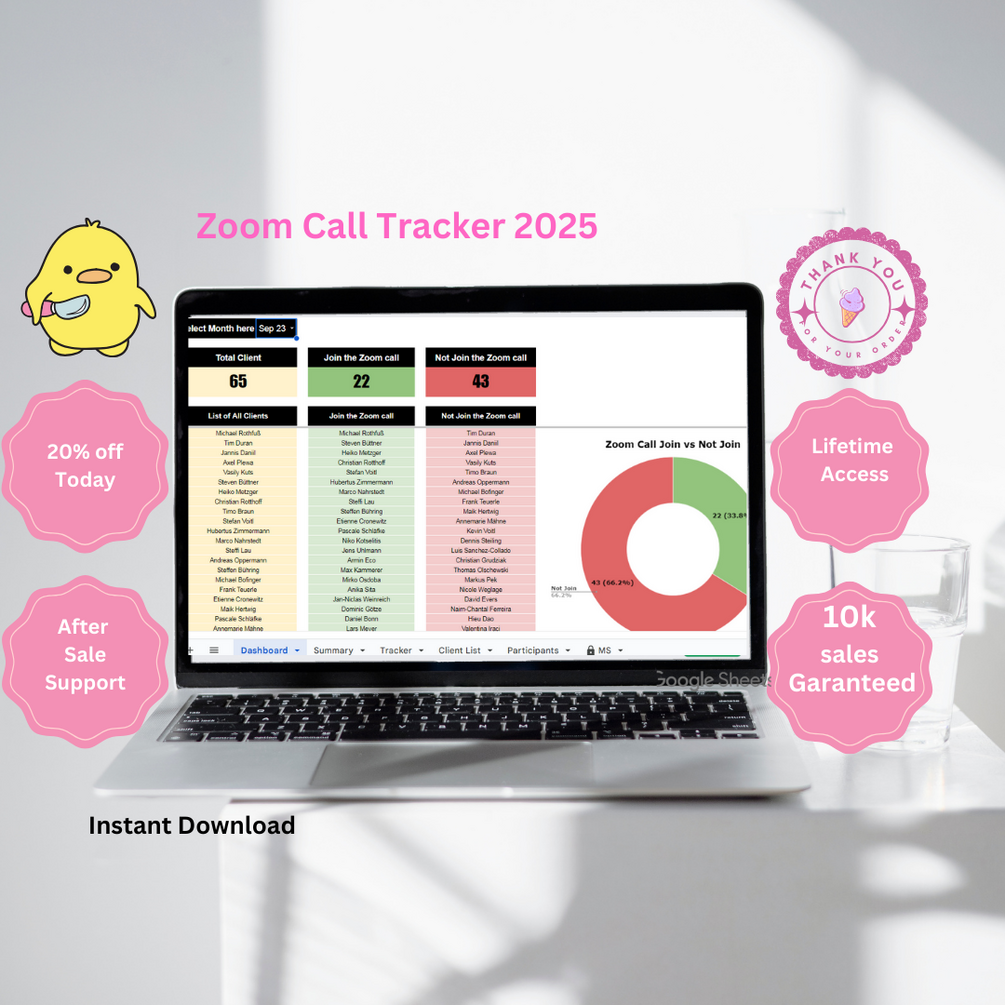 Zoom Call Tracker