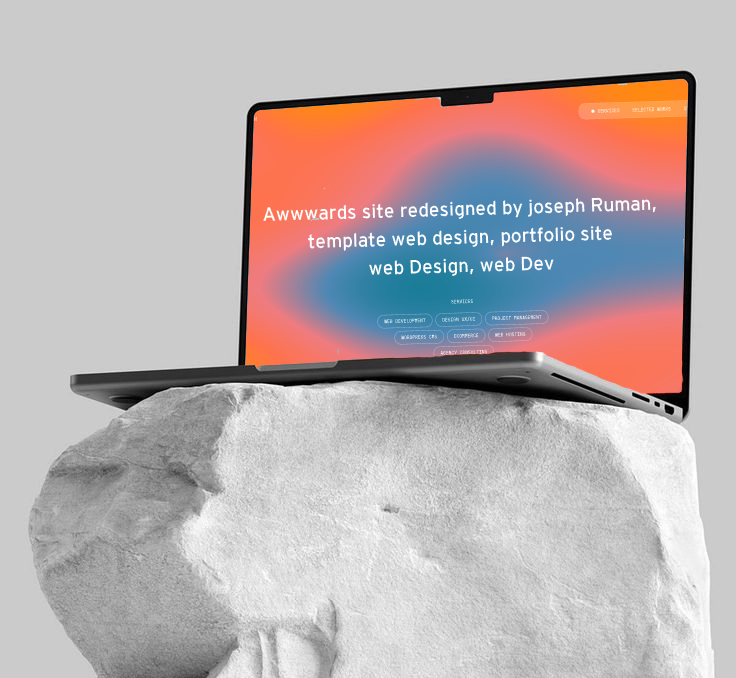 Awwwards website redesign by Jospeh