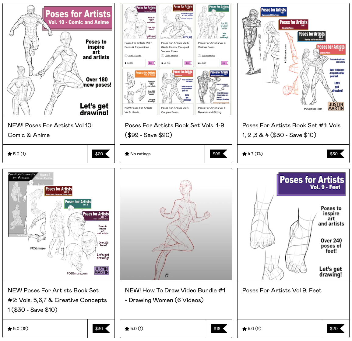 Complete your pose reference library with our new downloadable book ...