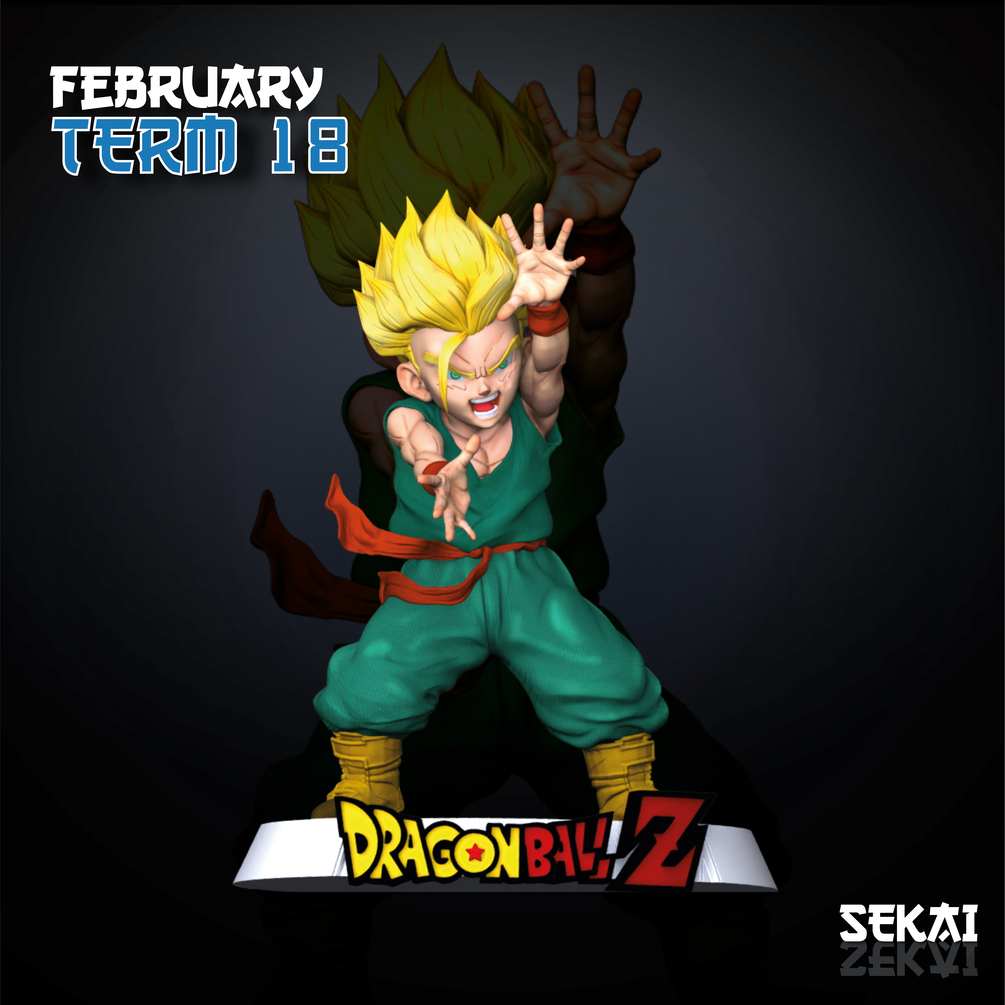 Trunks Sculpture - Sekai 3D Models - Tested and Ready for 3D printing