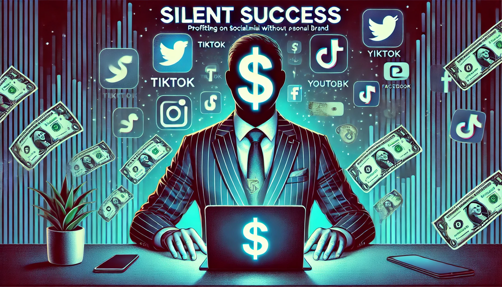 Silent Success: Profiting on Social Media with No Personal Brand