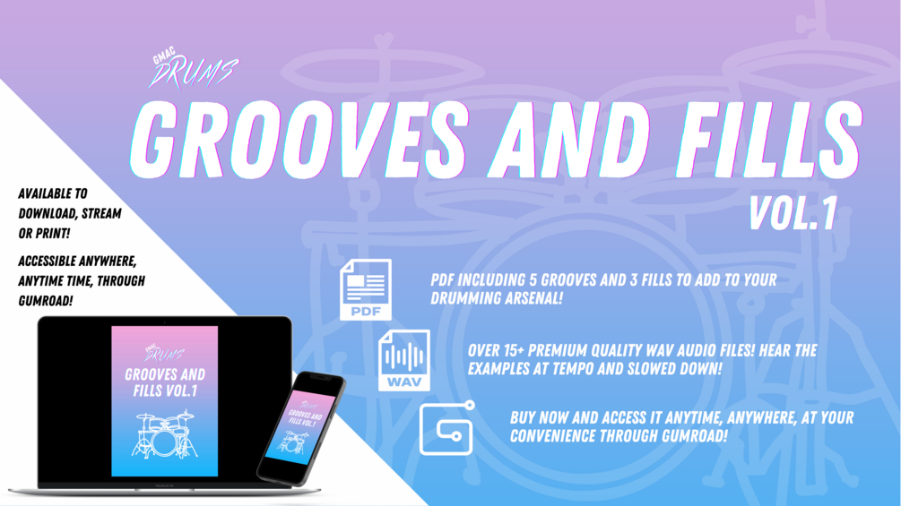 🥁🥁 Grooves and Fills Pack Vol.1 🥁🥁