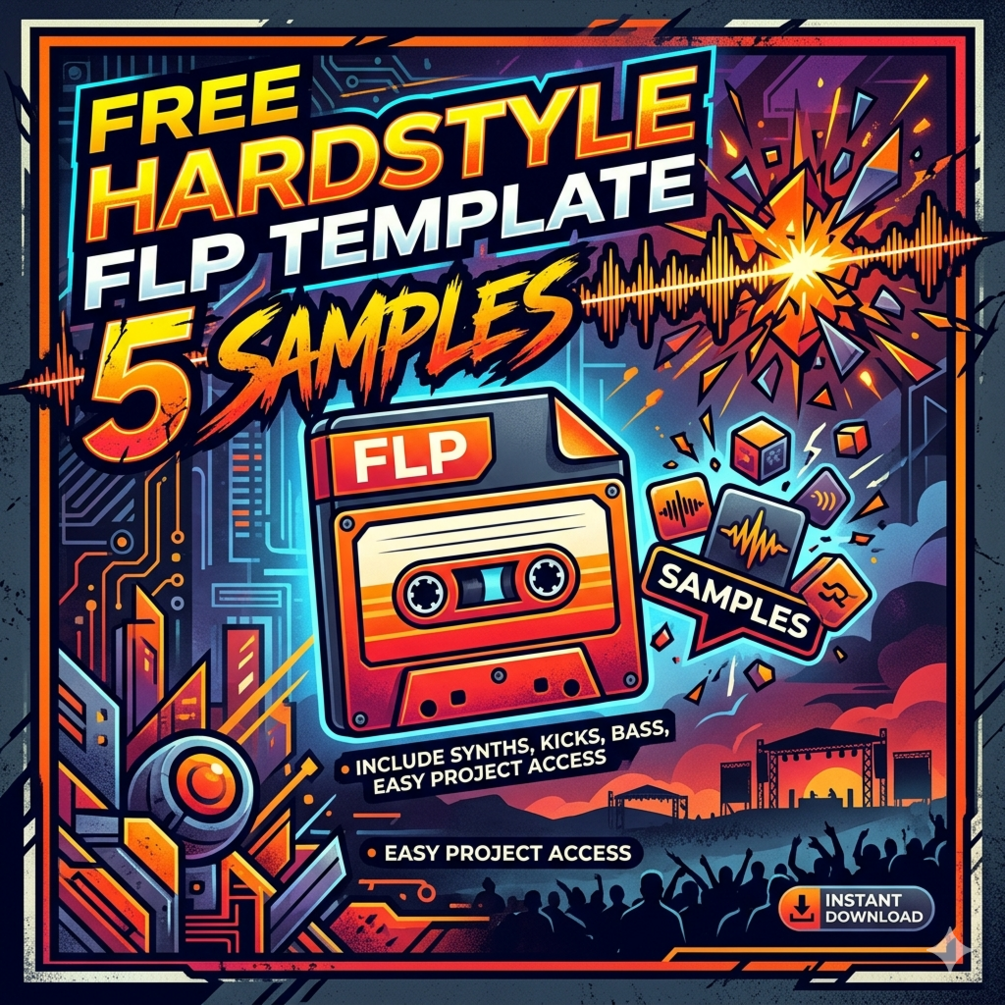 FREE Hardstyle FLP Template with Samples