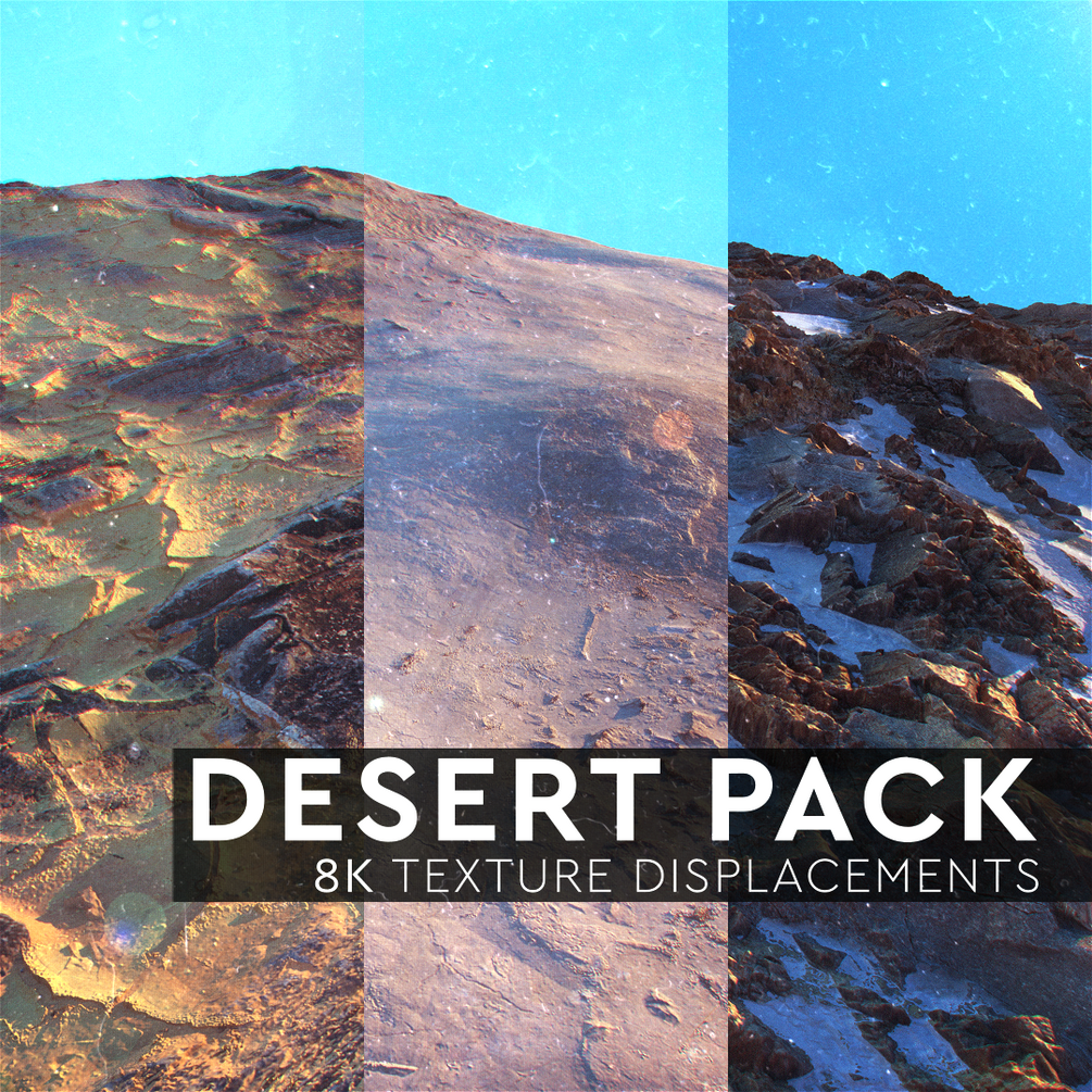 Desert Pack (8K Texture Displacements)