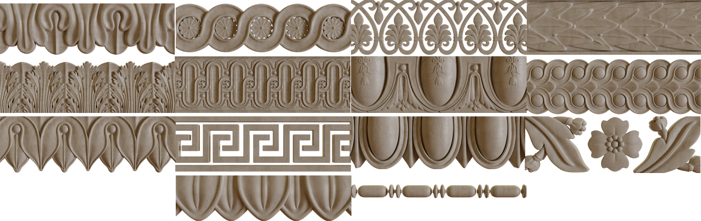 Classical Mouldings - Vol 1