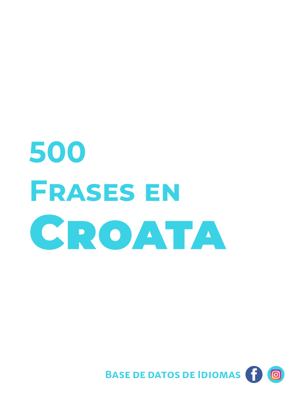 500 FRASES CROATA