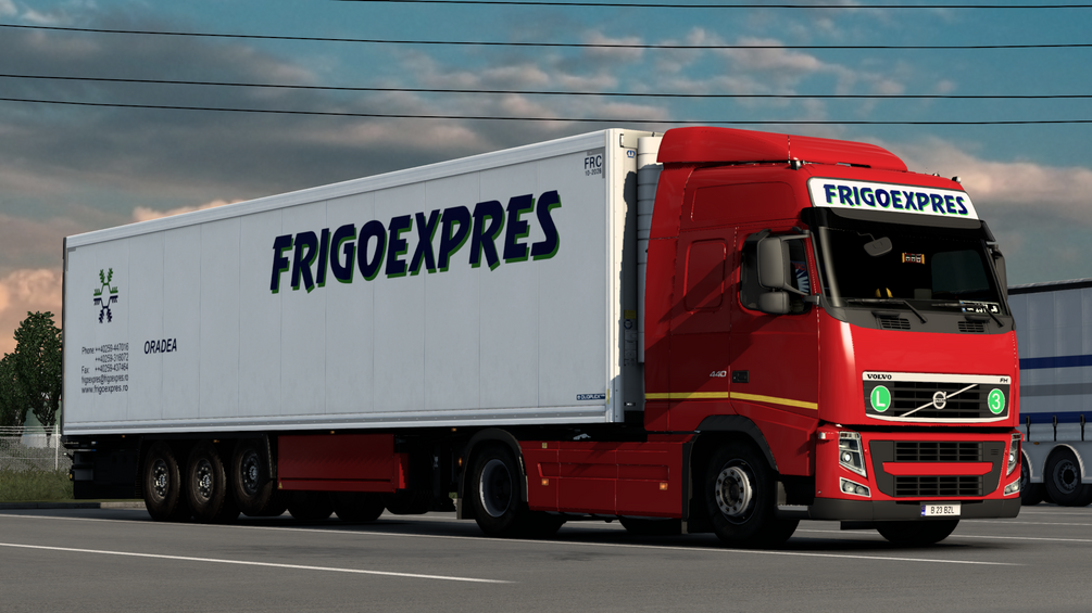 FRIGOEXPRES Combo skin. Volvo & Krone . ETS2