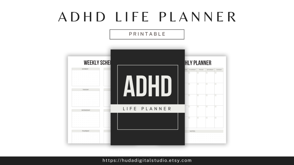 FREE Printable ADHD Life Planner